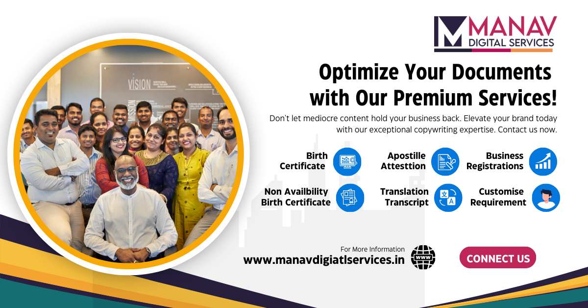 Manav Digital Services - Trusted Documentation Company